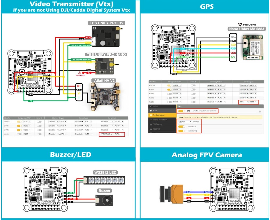 Kakute H7 V1.3 By Holybro - Drone-FPV-Racer.com